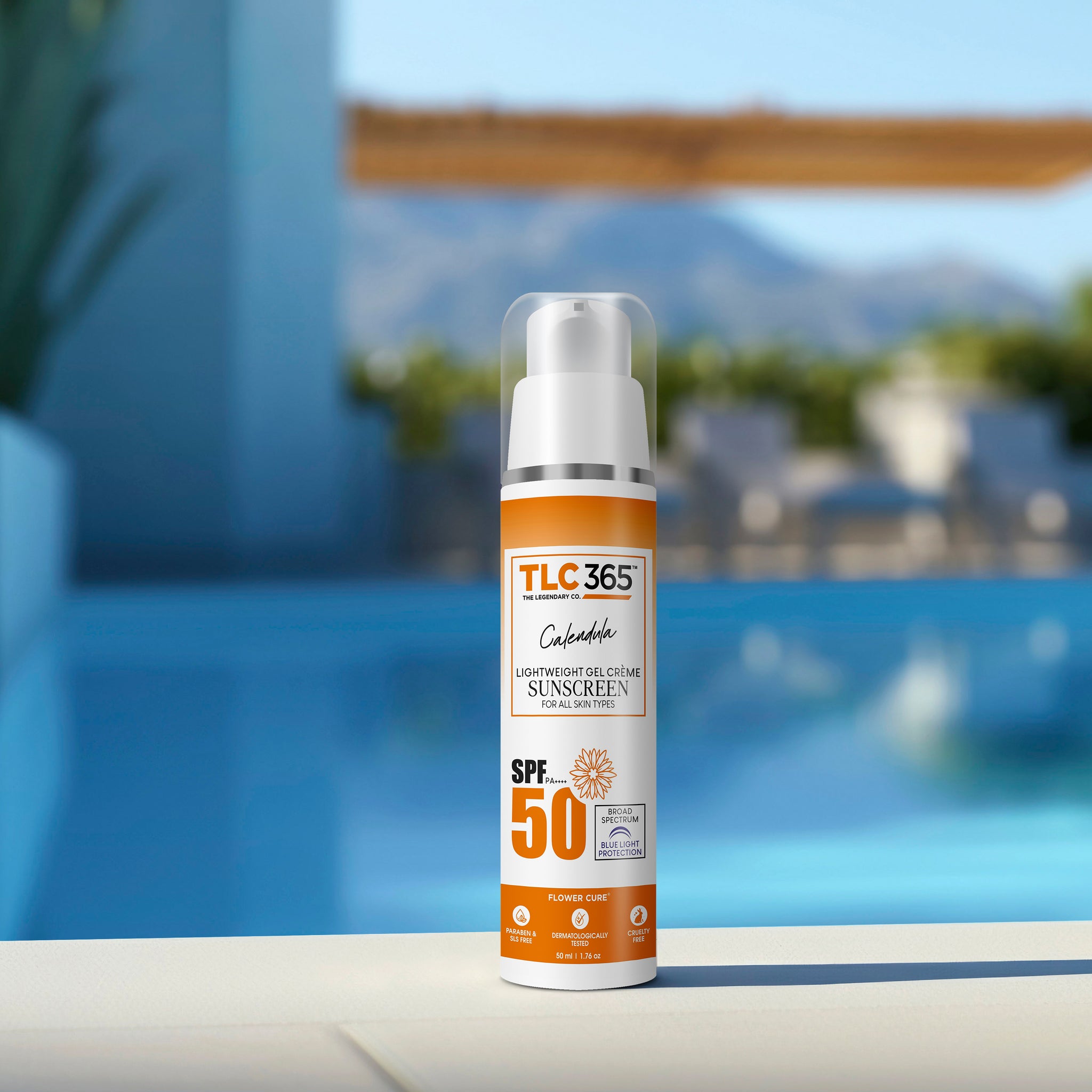 TLC365 Calendula Lightweight Gel Sunscreen SPF 50 PA++++