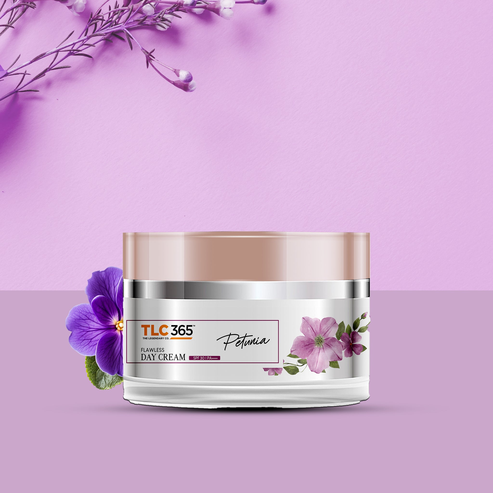 TLC365 Petunia Flawless Day Cream for oily skin SPF 30
