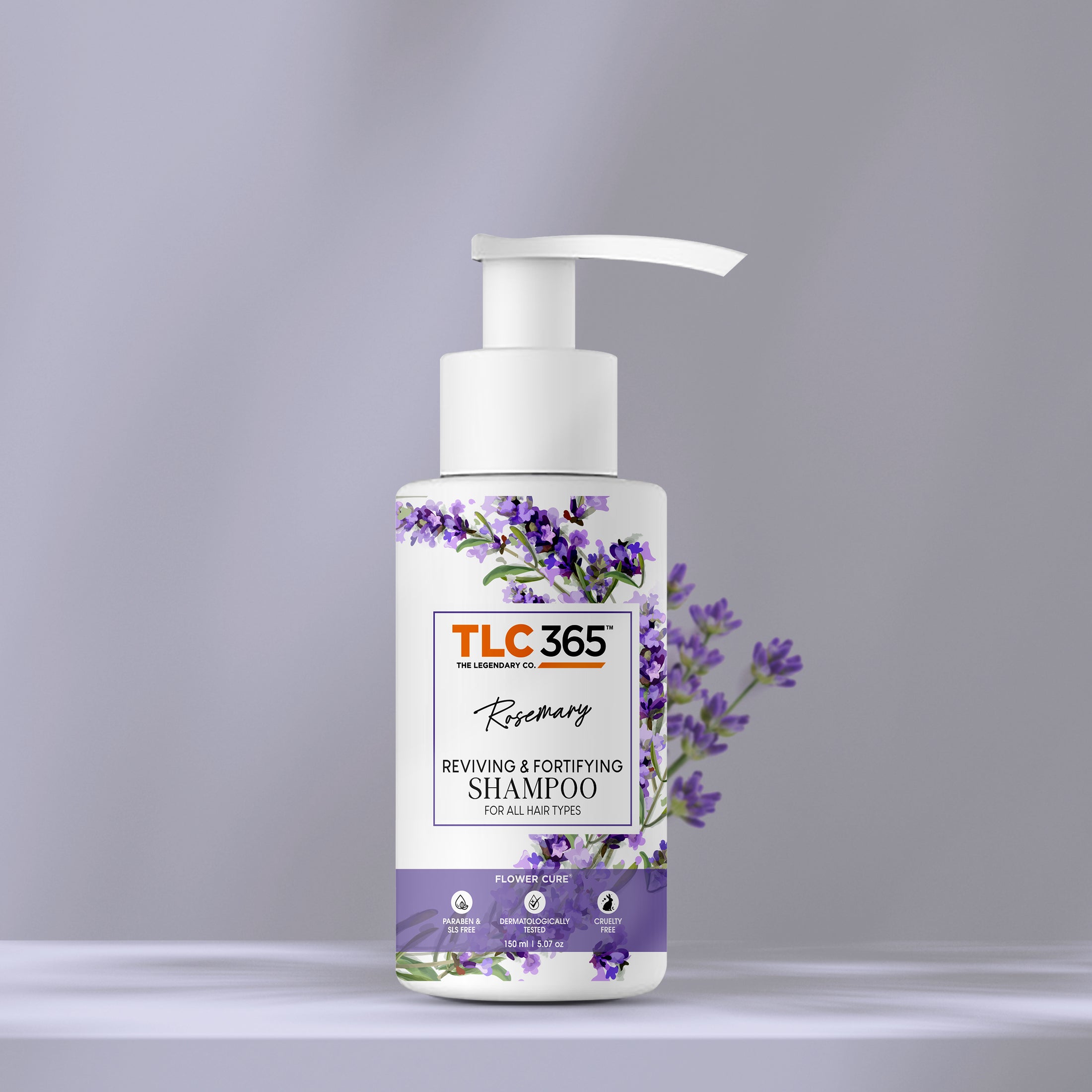 TLC365 Rosemary Reviving & Fortifying Shampoo for Hairfall Control