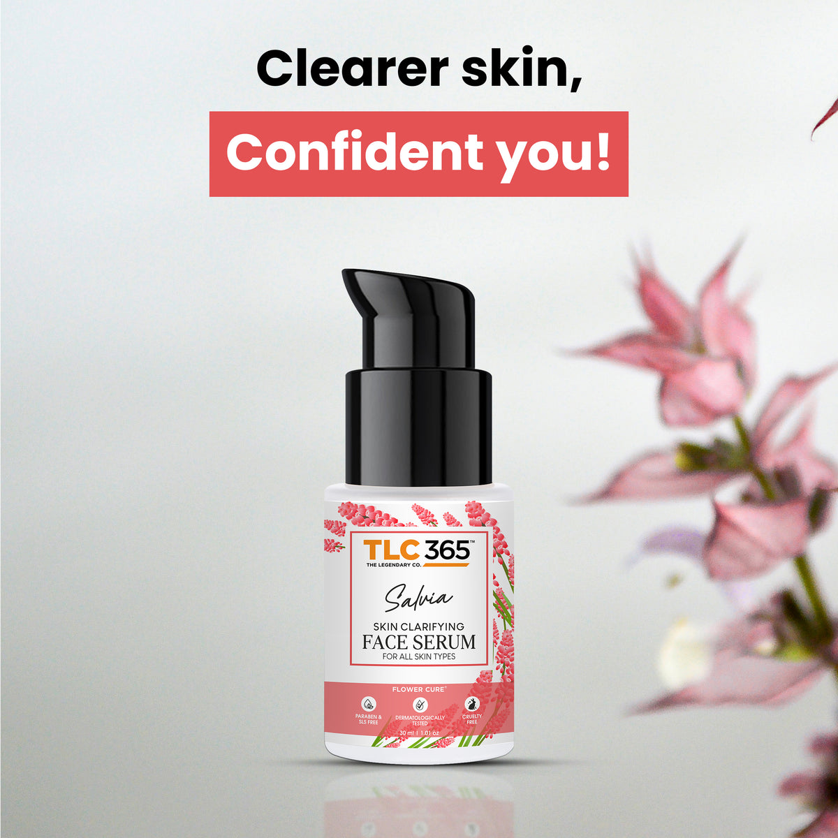 TLC365 Salvia Skin Clarifying Face Serum for Dark Spots