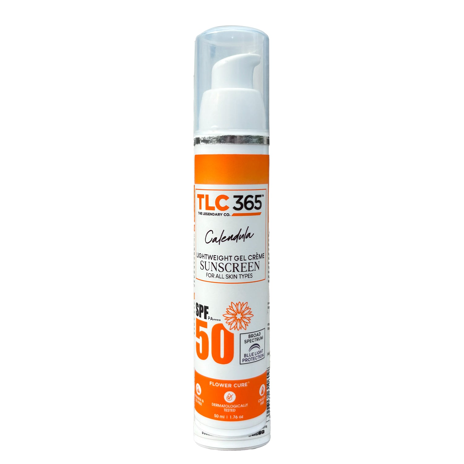 TLC365 Calendula Lightweight Gel Sunscreen SPF 50 PA++++